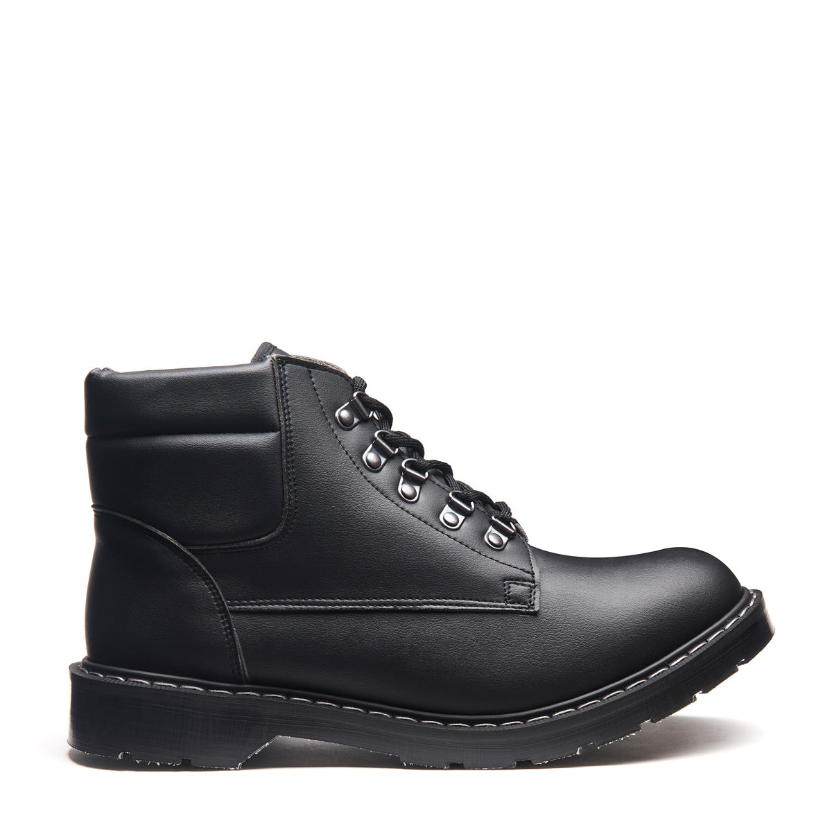 NPS Solovair Outlet | Factory Second | Boots | Black 5 eye Derby Boot