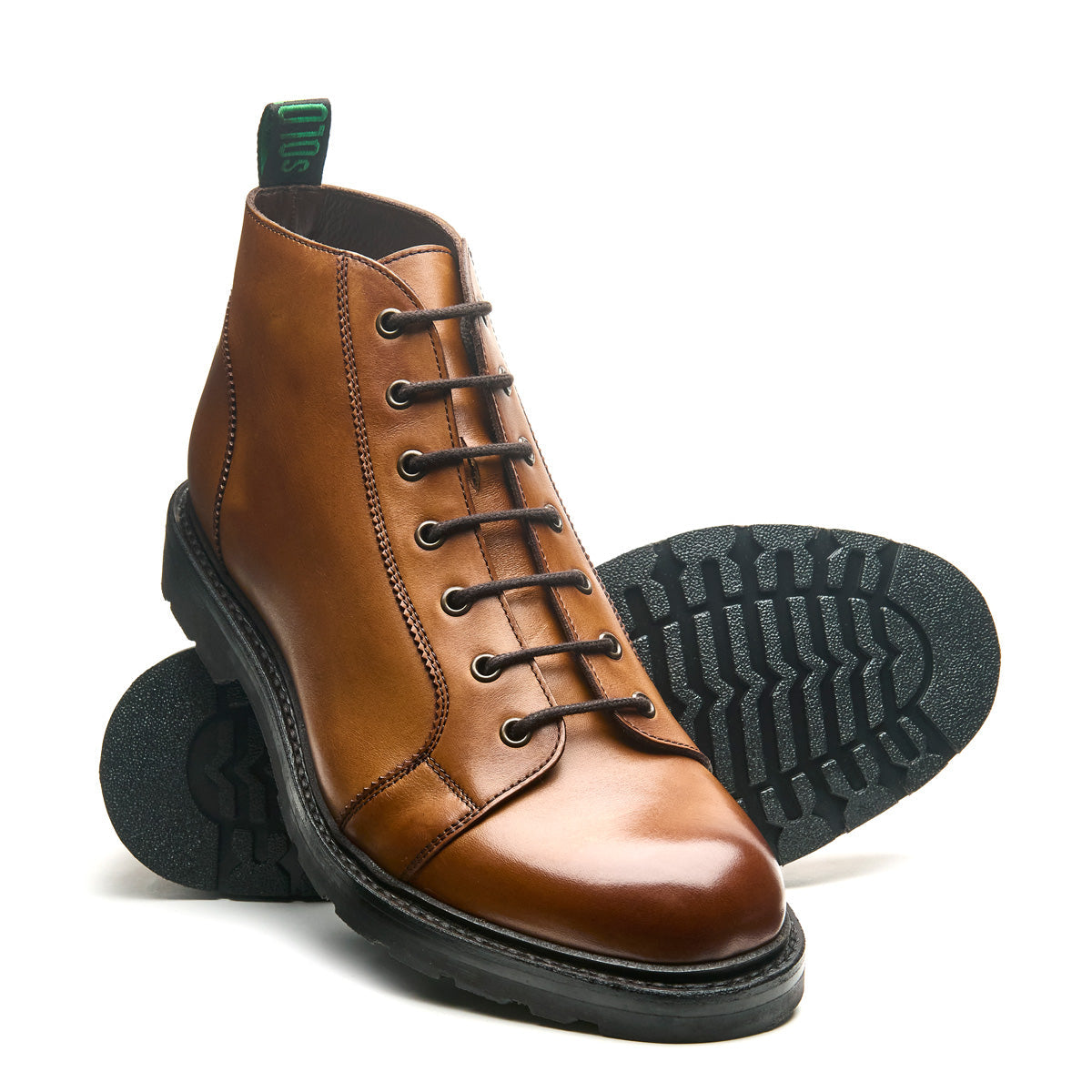 Tan Calf 7 Eye Monkey Boot – NPS Solovair Outlet