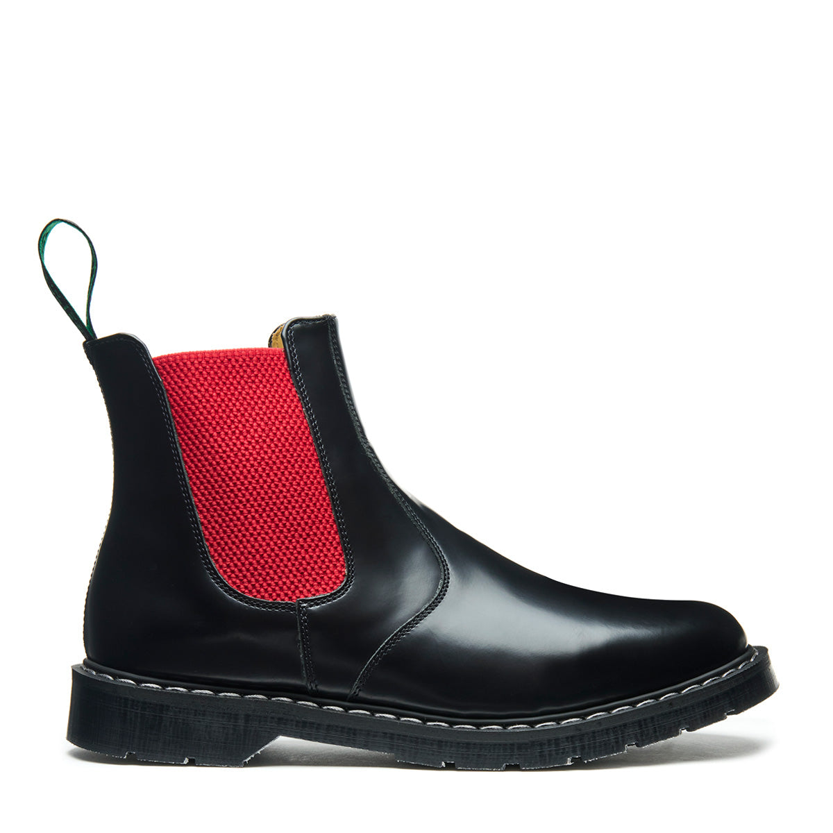 Red & Black Dealer Boot – NPS Solovair Outlet