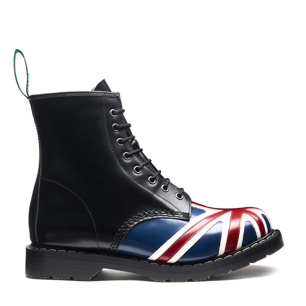 NPS Solovair Outlet | Factory Second | Boots | Union Jack 8 Eye Derby Boot